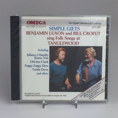 Benjamin Luxon & Bill Crofut Sing Folk Songs at Tanglewood/simple Gifts ...