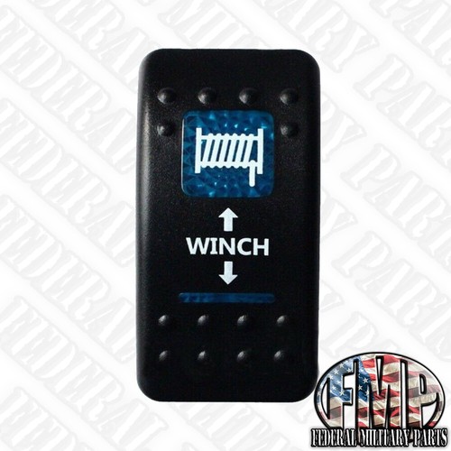 Military Humvee Lighted Rocker Switch - Winch - 12v / 24v M998 M1038 ...
