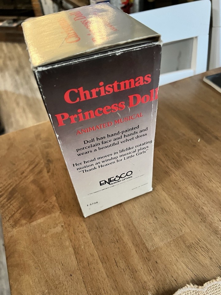 Christmas Princess Doll, Animated Music | eBay