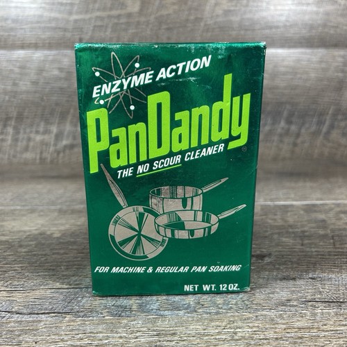Vintage 1960s 70s Pan Dandy Enzyme Action No Scour Powdered Cleaner ...
