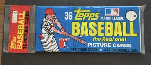 1981 Topps Baseball Grocery Rack Pack 36 Cards Sealed | eBay