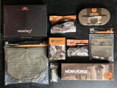 Tethrd Phantom Saddle Kit Predator V XL Platform Sticks Accessory Combo ...