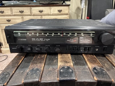 Vintage SAE TWO R3C Stereo Receiver w/VU Meters | eBay