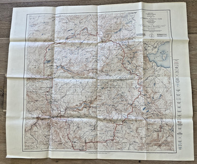 Yosemite National Park USGS 1961 Topographical Map | eBay