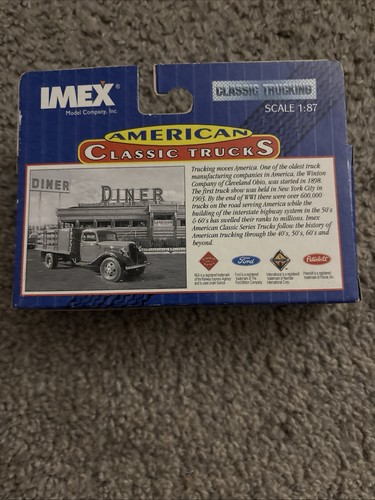 Imex Classic Trucking 1/87 (HO Scale) Ford Stake Bed Truck (US Forest ...