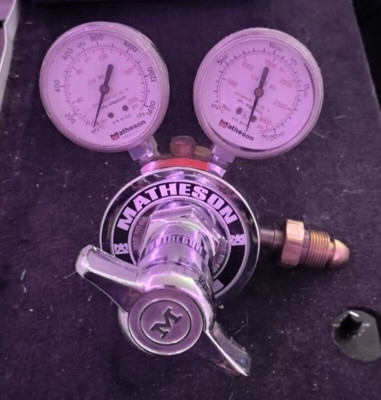 Matheson Gas Regulator 8H-580 | eBay