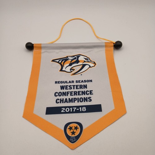 Nashville Predators Western Conference Champions Replica Mini Banner ...