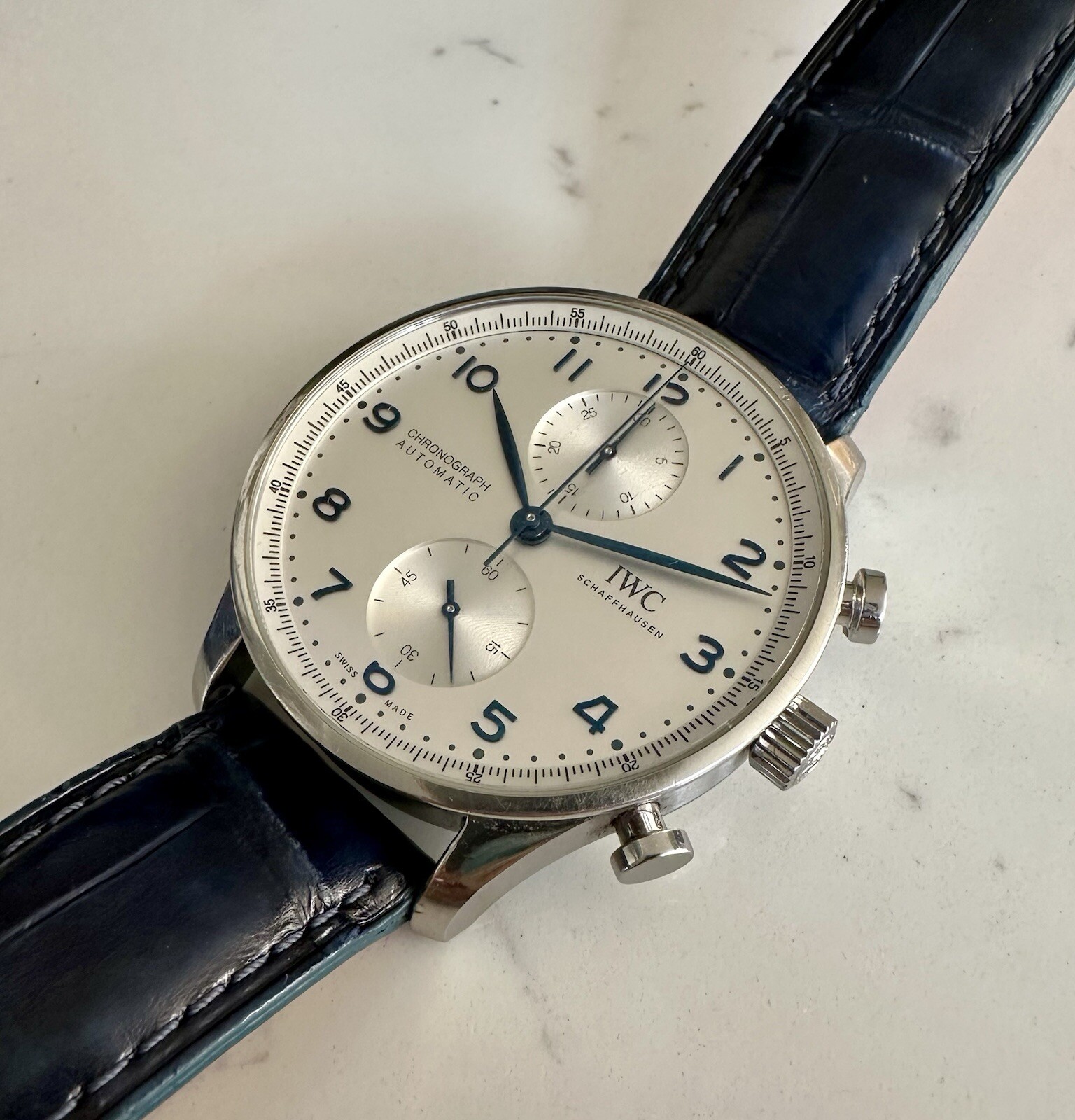 IWC Portuguese Chronograph Automatic - IW371605 In-house Movement 2021 ...