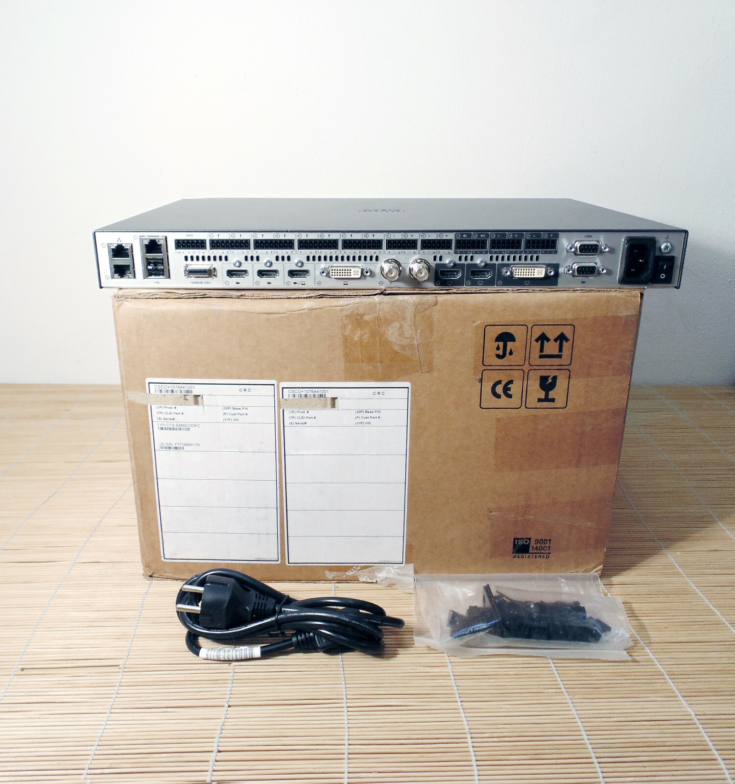 Neu Cisco CTS-SX80CODEC SX80 Codec TTC6-12 Premium Resolution New Open ...