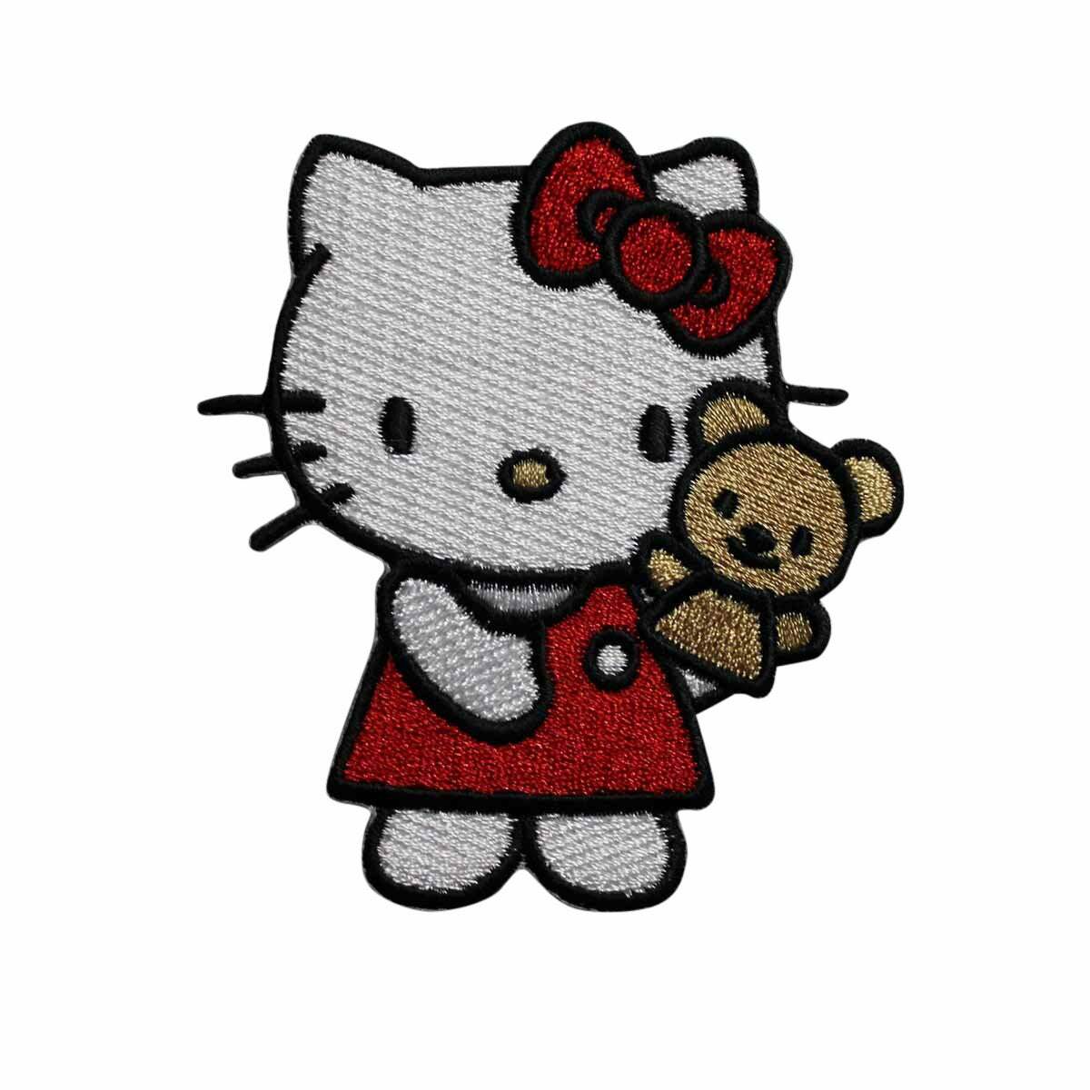 Hello Kitty Puppet Embroidered Iron On Patch - 062-D | eBay
