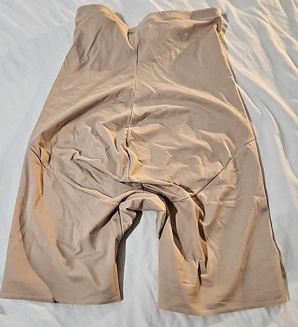 Cupid Beige Body Shaper Girdle High Waist Long Leg Shorts Womens 2XL | eBay