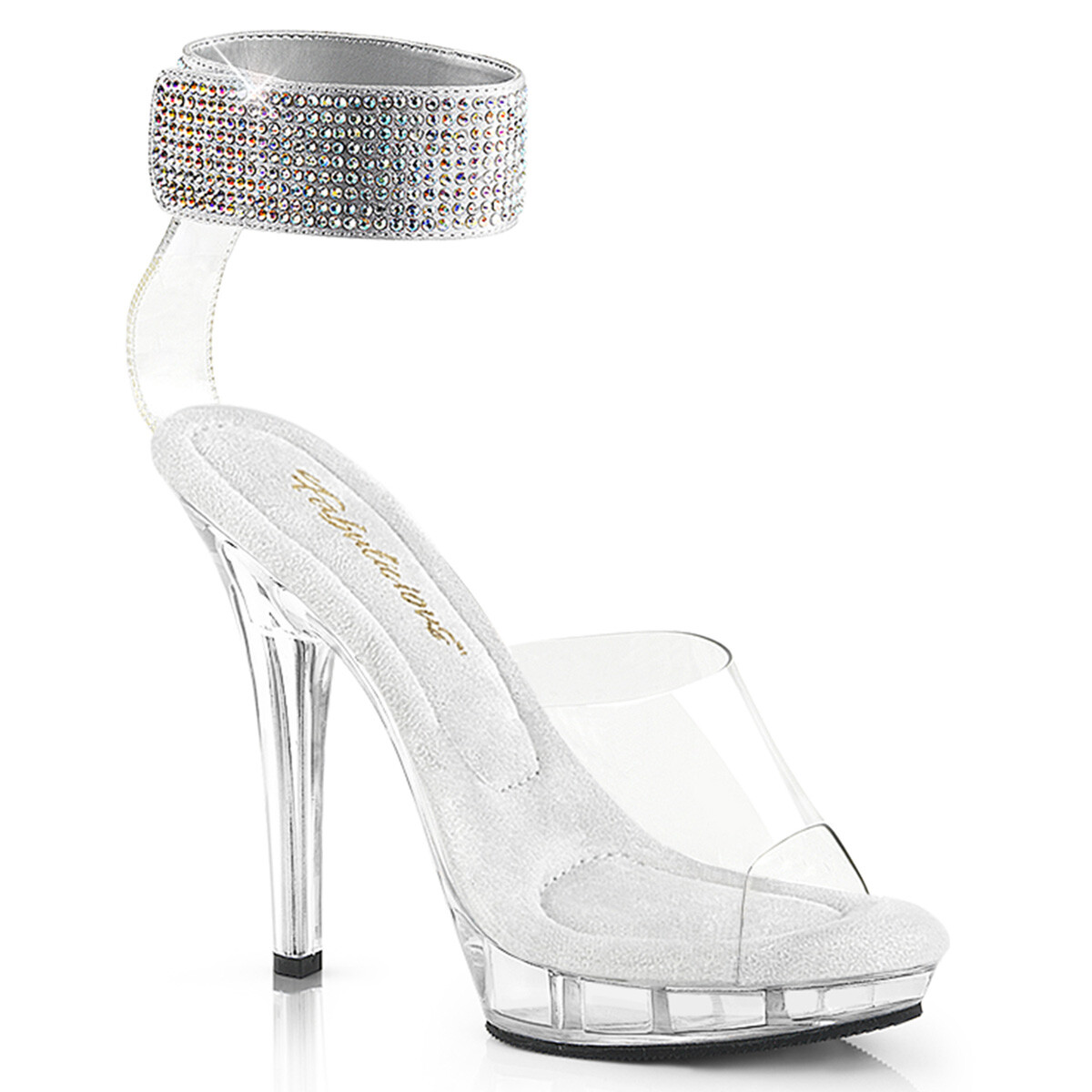 Inch Silver Pageant Shoes