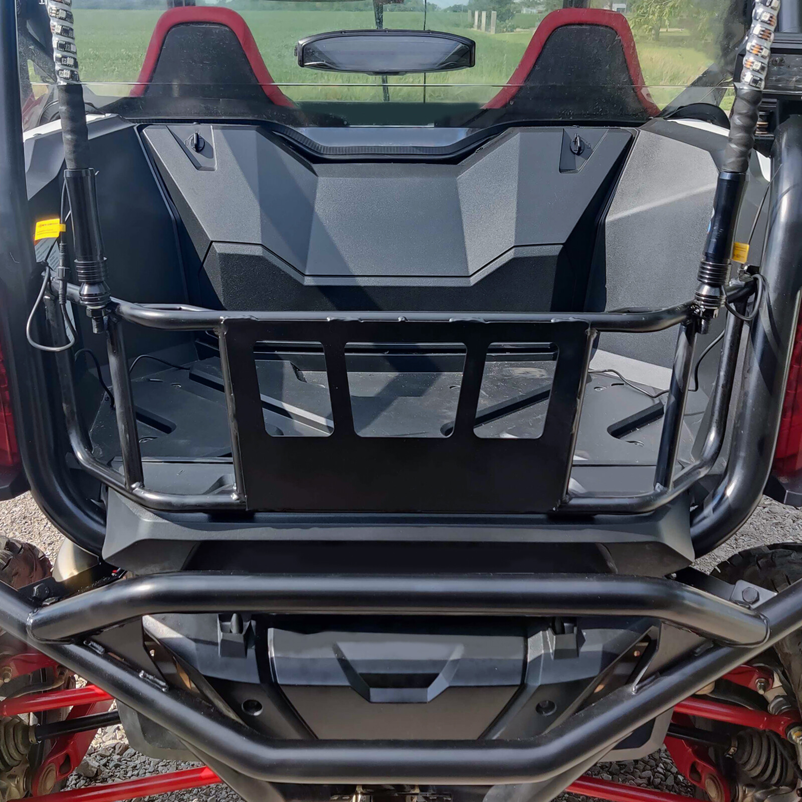 Steel Bed Enclosure Luggage Rack For Honda Talon 1000R / 1000X 2019 ...