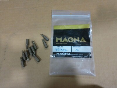 TEN !!! Magna #6 Spanner Insert Bits 35422 | eBay