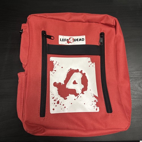 Left 4 Dead Ellis Health Pack Bag Red Backpack Figure + LOGO Official ...
