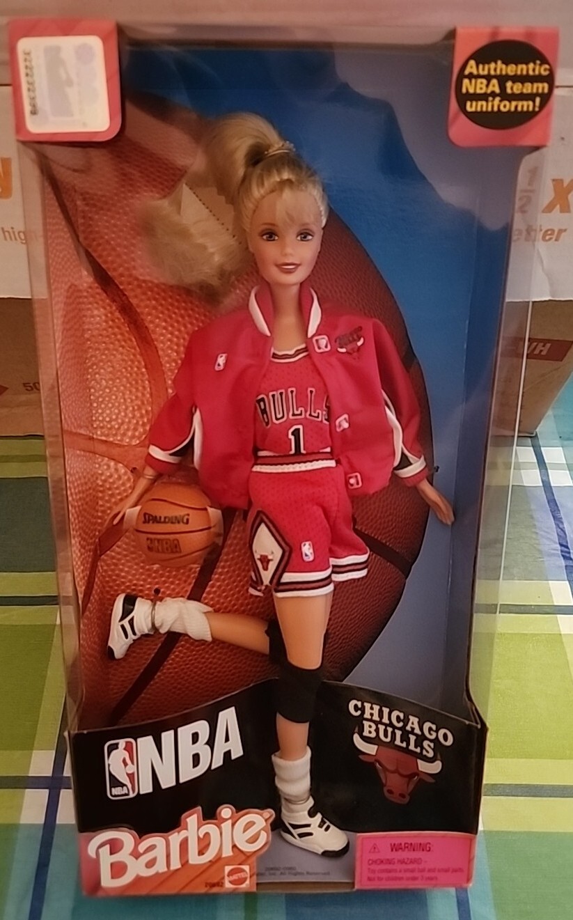 Barbie NBA Chicago Bulls Basketball Collectible 1998 Mattel | eBay