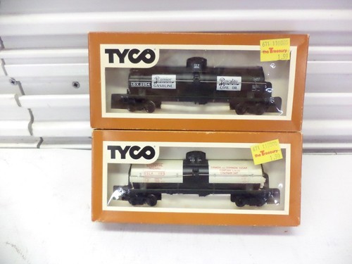 Tyco Ho vintage Tank cars(2), Domino Suger + Premier Gasoline, (al) | eBay