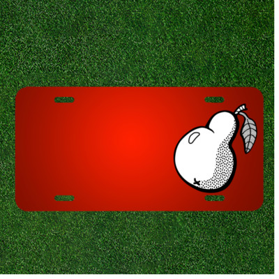 Custom Personalized License Plate With Add Names To Essen Food Fruit ...