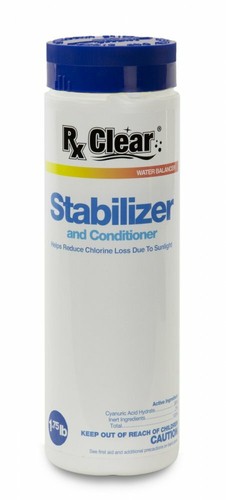 Rx Clear Conditioner & Stabilizer Cyanuric Acid For Swimming Pools ...