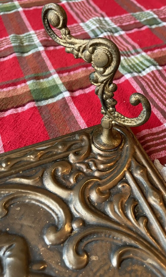 RARE FIND “Spanish-American War punched-tin mirror"1898 Antique With ...