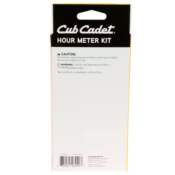 Hour Meter Kit Lawn Mower Accessory Fits Cub Cadet XT1 XT2 ZT1 Ultima ...