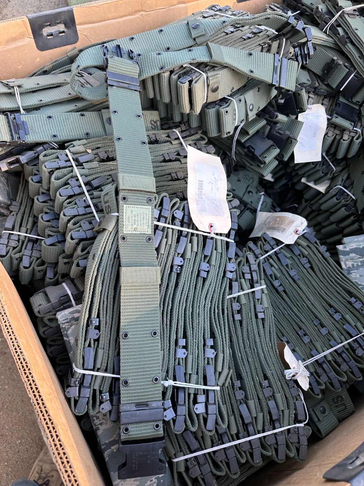 BELT, INDIVIDUAL EQUIPMENT SIZE: LARGE NSN: 8465-01-322-1966 | eBay ...