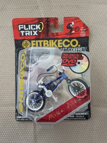 NEW Flick Trix Fitbikeco Blue BMX Finger Bike Mike Aitken DVD NIB ...