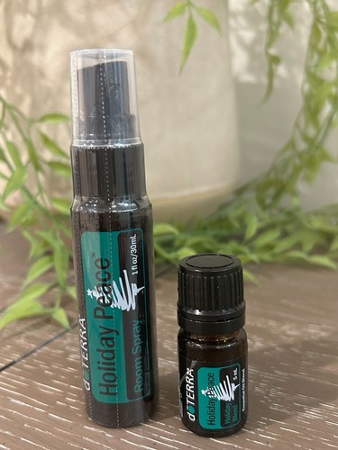doTERRA Holiday Peace 5mL essential oil and 30mL Room Spray NEW FREE ...