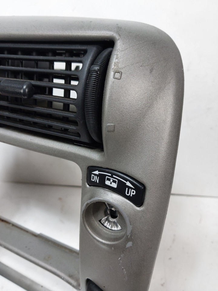 2001-2005 Explorer Sport Trac Radio Bezel Center Dash Panel Gray Silver ...