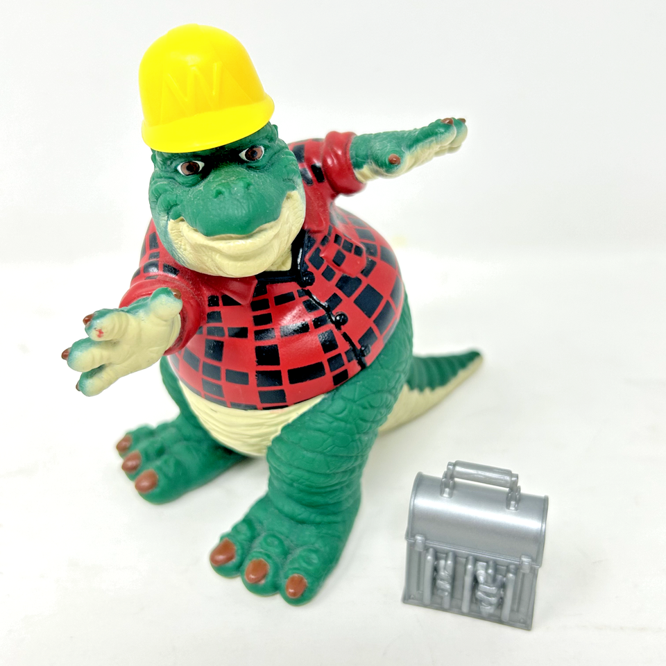 1991 Dinosaurs Earl Sinclair 100% Complete Disney mr w/ Hat & Lunchbox ...