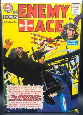 Showcase Comic Book #58 Enemy Ace, DC Comics 1965 | eBay