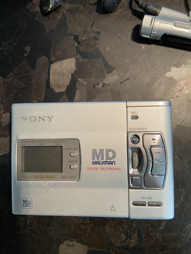 Sony MZ-R50 MiniDisc Recorder 27242531406 | eBay