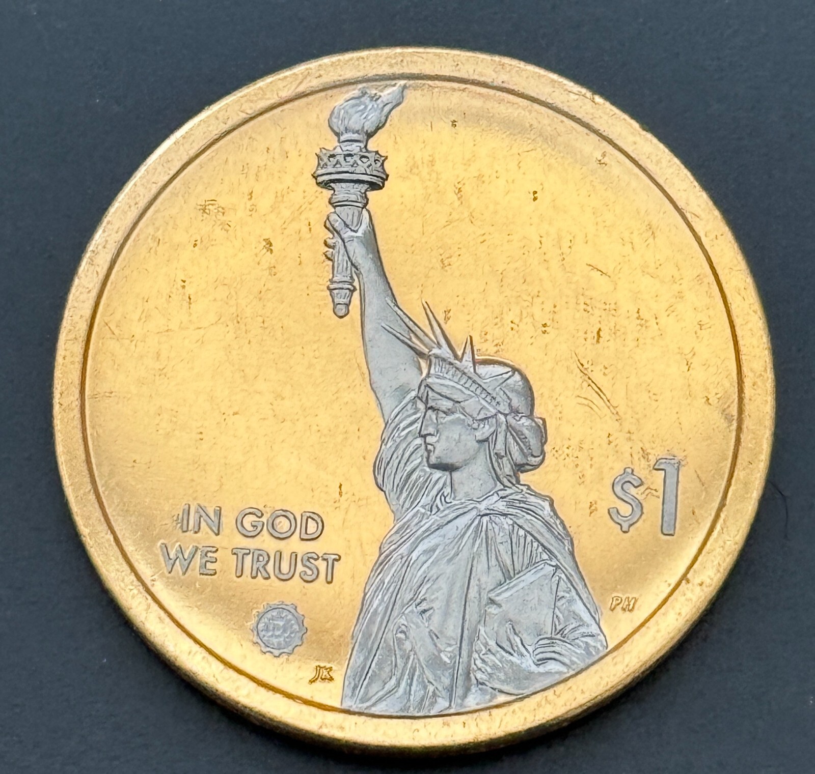 Polio Vaccine $1 Colorized Coin Token 1 Dollar Pennsylvania | eBay