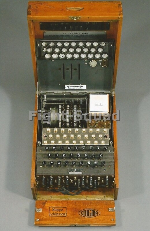 WW2 Picture Photo German Enigma Cipher Machine Military Codebreakers ...