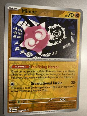 Pokemon Paradox Rift Minior Reversed Foil Card 099/182 | eBay