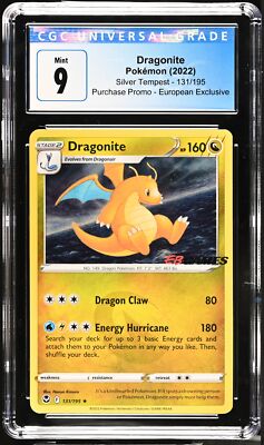2022 Pokemon Dragonite English Silver Tempest CGC 9 131/195 | eBay