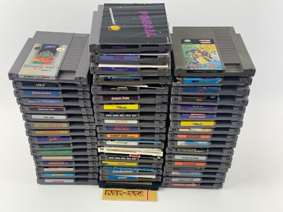 Nintendo Entertainment System NES Game Lot Pick & Choose From Selection ...