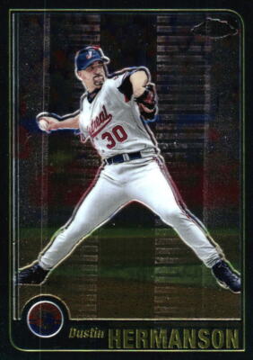 2001 Topps Chrome Dustin Hermanson #14 Montreal Expos | eBay
