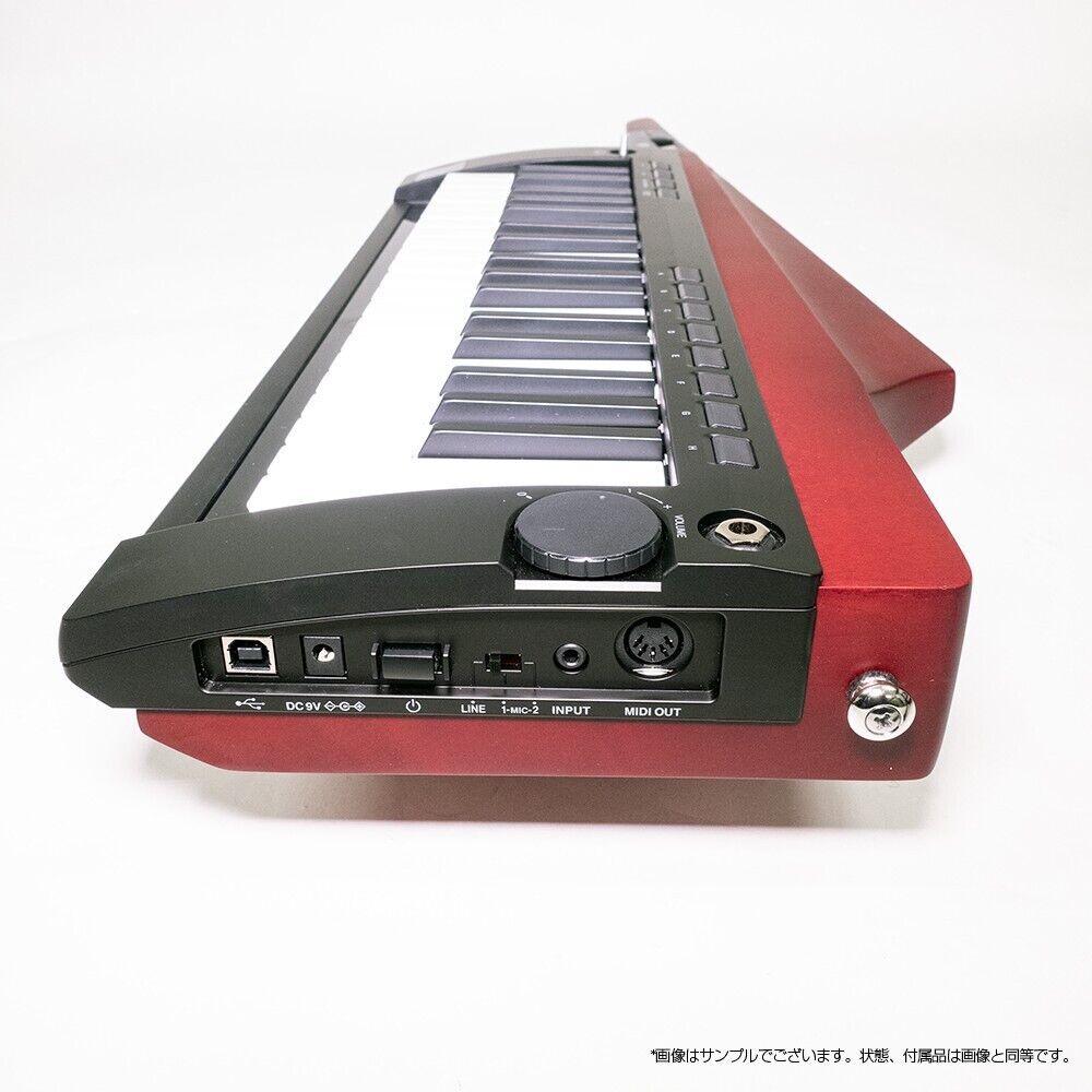 KORG RK-100S 2 RD Keytar Synthesizer Stage Keyboard Battery Runthrough ...