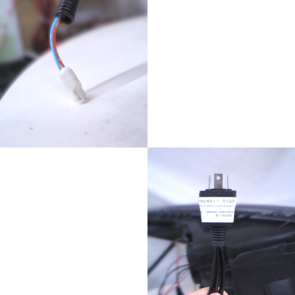 2008-2014 Mazda Mazda2 Demio DE 3D/5D Fits LED Angel-Eye HID Headlight ...