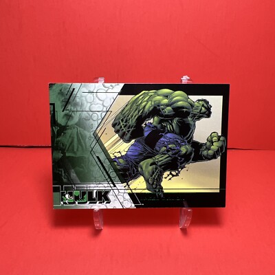 2003 Upper Deck Entertainment Marvel Hulk Film and Comic Speed Demon ...