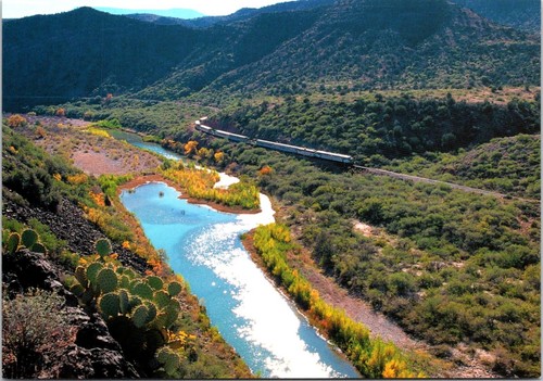 Postcard Train Verde Canyon Railroad Wilderness Route Clarksdale AZ C23 ...