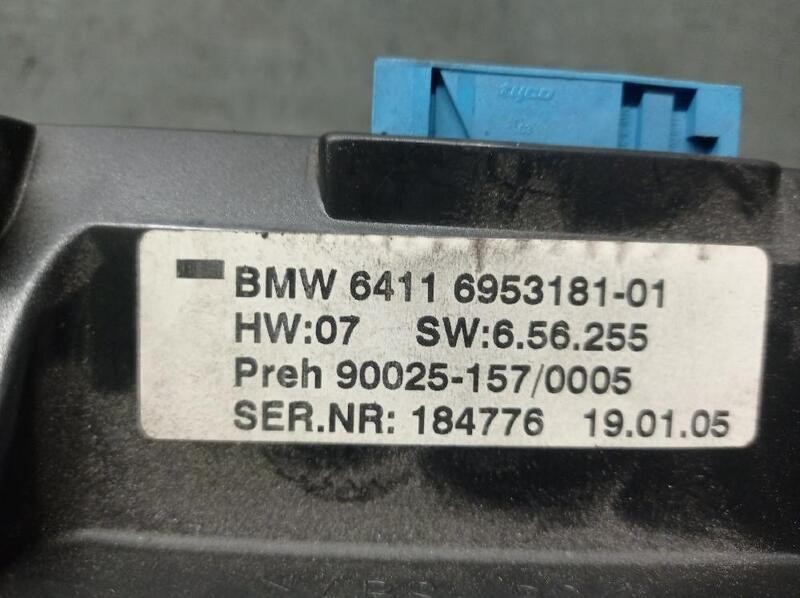 64116953181 controllo del riscaldamento aria condizionata BMW 7 E65 E66 ...