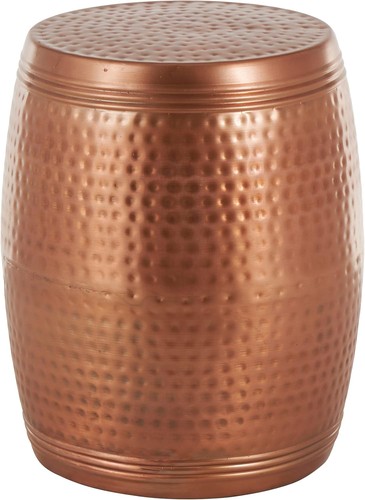 Deco 79 Metal End Accent, Side Table 14" x x 19", Copper | eBay