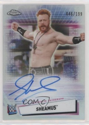 2021 Topps Chrome WWE Auto /199 Sheamus #A-SM Auto | eBay
