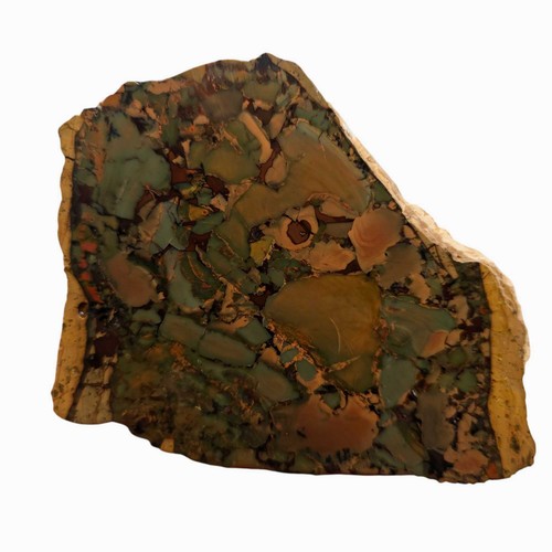 Rare Whisky Creek Brecciated Jasper Slab Lapidary Stone Slice Cut Rock ...