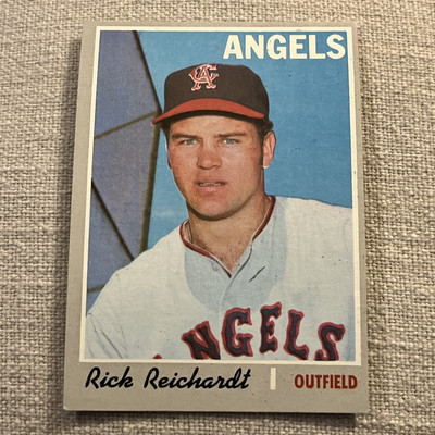 1970 Topps RICH REICHARDT Baseball Card(Card #720-Last Card in Set-High ...