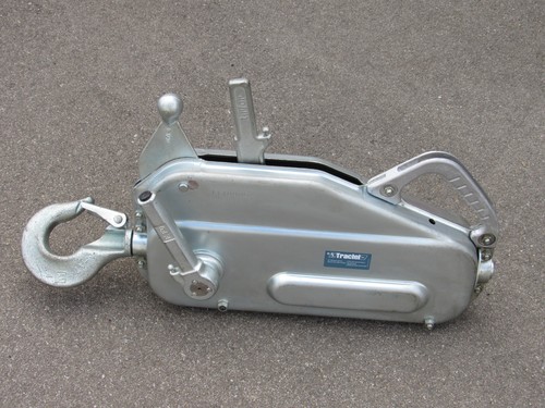 Tractel griphoist TU-28 tirfor hoist handling rigging lifting winch TU ...
