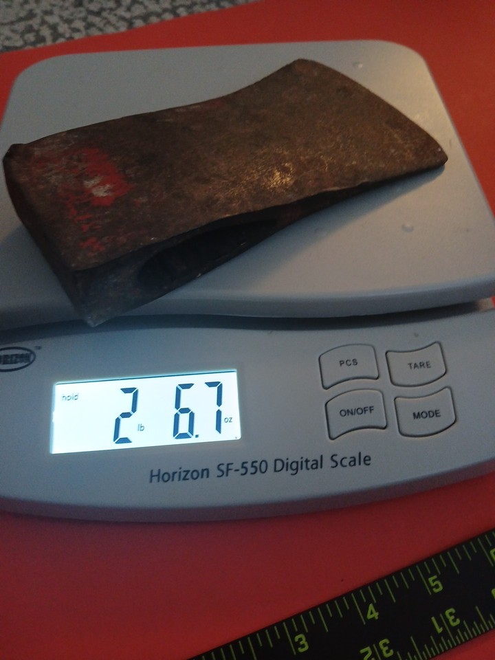 Axe Head With Ridges In The Eye. | eBay