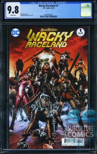 WACKY RACELAND #1 - FIRST PRINT - CGC 9.8 - SOLD OUT - DC COMICS ...